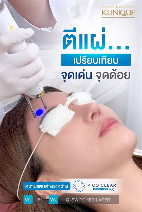 ตีแผ่…เปรียบเทียบจุดเด่นจุดด้อยความแตกต่างระหว่าง Pico Vs Ipl Vs Q Switched Laser Theklinique