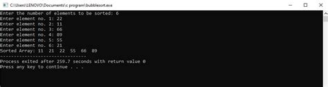 The Correct Place For Easy Learning Bubble Sort Algorithm