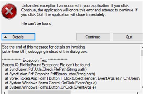 C Windows Form Not Connect To Syncfusion Packages In Release Mode