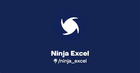 Ninja Excel Instagram Facebook Tiktok Linktree