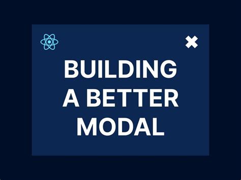 Frontend Web On Linkedin A Better Approach To Modals In React
