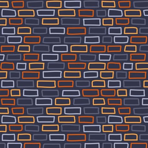 Premium Vector Vector Seamless Pattern Line Art Colorful Rectangles