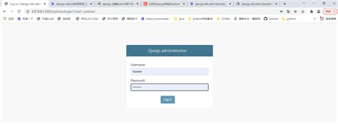 Django初始化admin账号和密码 未来可期 Durant 博客园