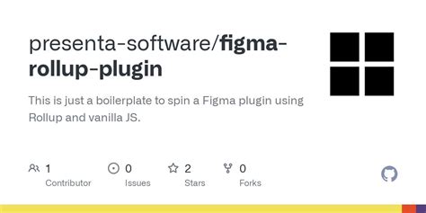 Figma Plugin Starter With Rollup Bundler Rfigmadesign
