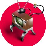 CRT Computer Monitor Vector Image Free SVG