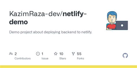 Github Kazimraza Dev Netlify Demo Demo Project About Deploying Backend To Netlify
