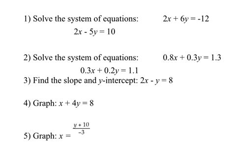 solved solve the system of equations 2x 6y 122x 5y 10solve