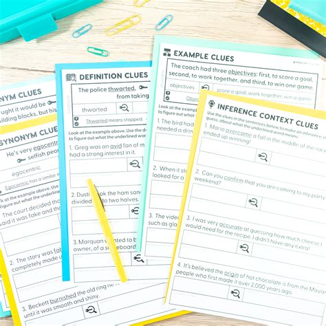 Types Of Context Clues Speechy Musings