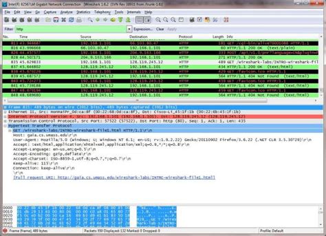 Wireshark Вводная