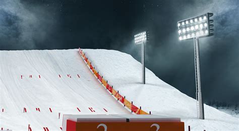 3 차원 도약 판입니다 스키 점프입니다 자유형 안테나 스키입니다 겨울에 대한 스톡 사진 및 기타 이미지 겨울 겨울 스포츠 겨울 스포츠 이벤트 Istock