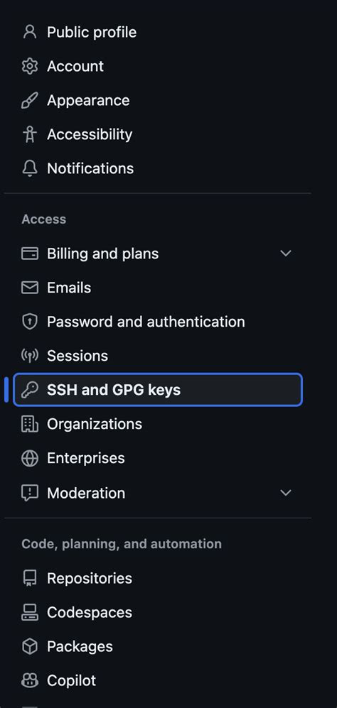Sshキーを設定する （please Make Sure You Have The Correct Access Rights And