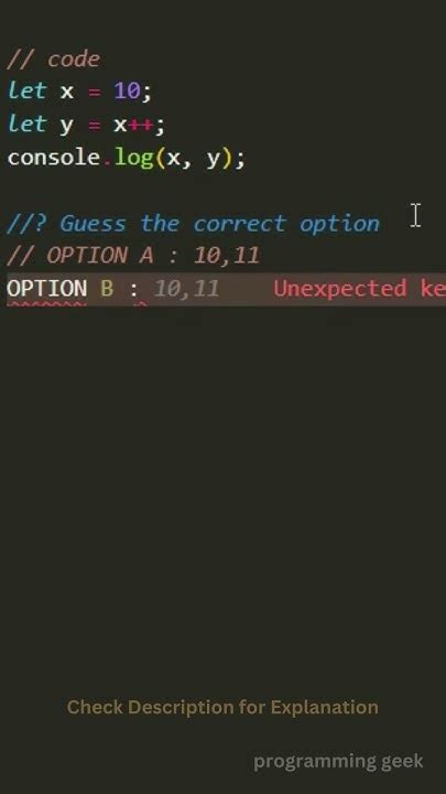 Javascript Quiz How Well Do You Know Operator In Js Programmingjavascriptcodingquiz