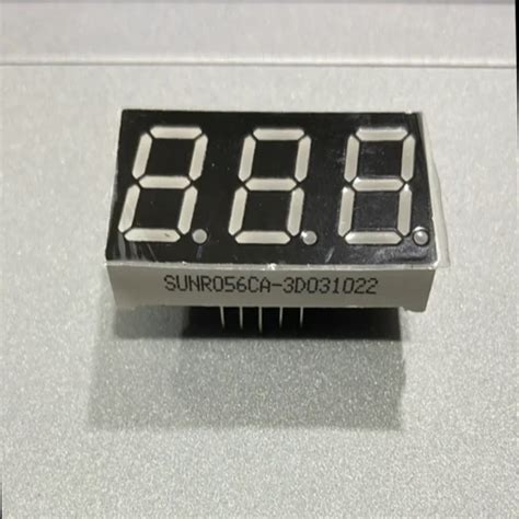 Display 7 Seg 0 28 3 Digit Cc Wht 6 5mm At ₹ 10 Piece Bengaluru Id 2853717124762