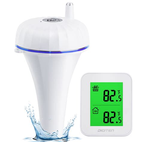 Digiten Wpt 100 Swimming Pool Thermometer Wireless Floating Pool Ther