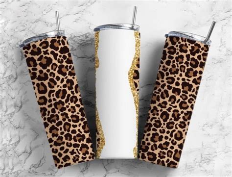 Leaopard Cheetah Print 20oz Graphic By Freesublimations · Creative Fabrica