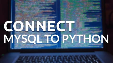 How To Connect Mysql To Python In Windows Youtube
