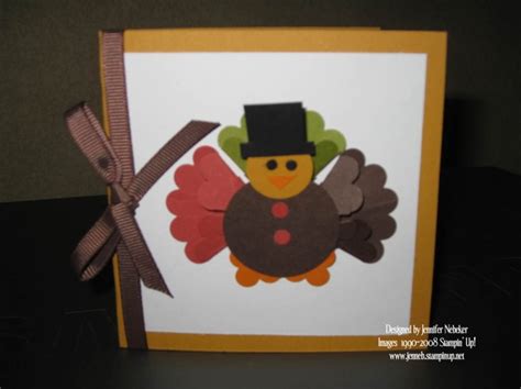 Tinker Inker Punch Art Paper Crafts Fall Cards