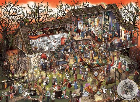 Here S My Latest Jigsaw Puzzle Illustration Not Your Typical Furry Art But Thought Y All Might