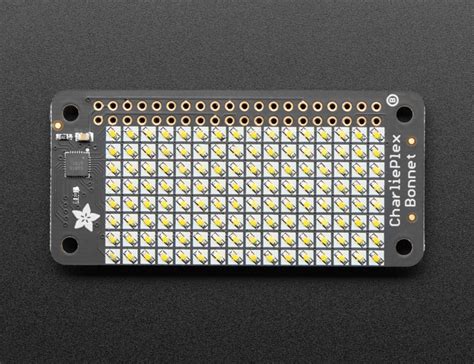 New Products Adafruit Charlieplex Led Matrix Bonnets 8×16 Leds