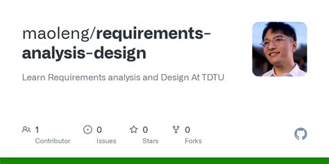 Github Maolengrequirements Analysis Design Learn Requirements