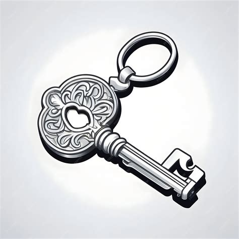 Premium Photo Key Icon Security Symbol Access Logo Encryption Emblem Lock And Key Concept