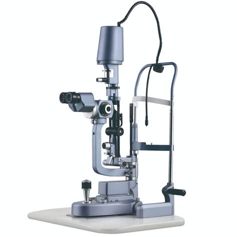 Slit Lamp Microscope Built In Yellow Filter Metal Furnishappearance