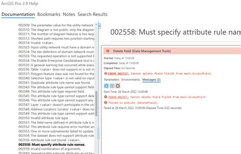 Update Help To Explain What Error Code 002557 Is A Esri Community