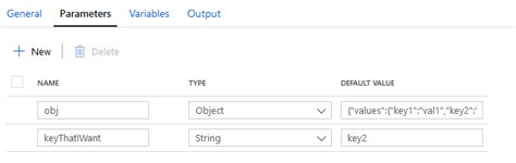 Json Azure Adf How To Use A String Variable To Lookup A Key In An
