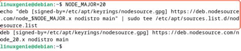 How To Install Nodejs On Debian 12 Linux Genie How To Install Nodejs On Debian 12 Linux Genie