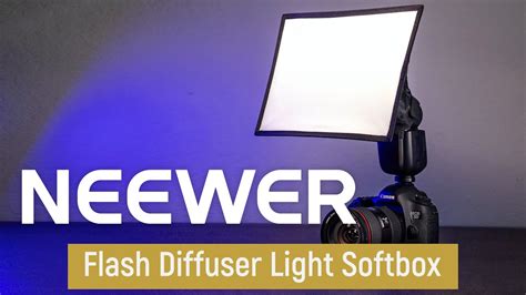 Introducing The Neewer Flash Diffuser Light Softbox Youtube