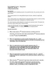 Coding 1 Study Guide Chapter 29 Pdf ICD 10 CM PCS Coding I Study Guide Chapter 29