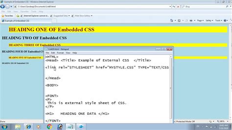 Class 10th Html 10th Css Youtube