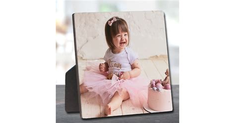 Picture Frame Easel Back Plaque Zazzle