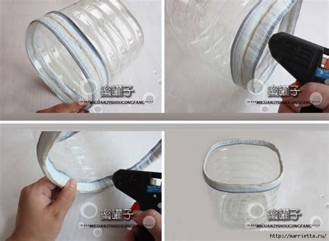 Корзинка из пластиковой бутылки