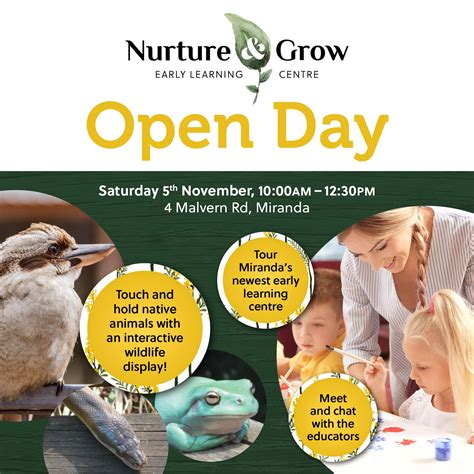 Nurture And Grow Early Learning Centre Open Day — Mums Of The Shire