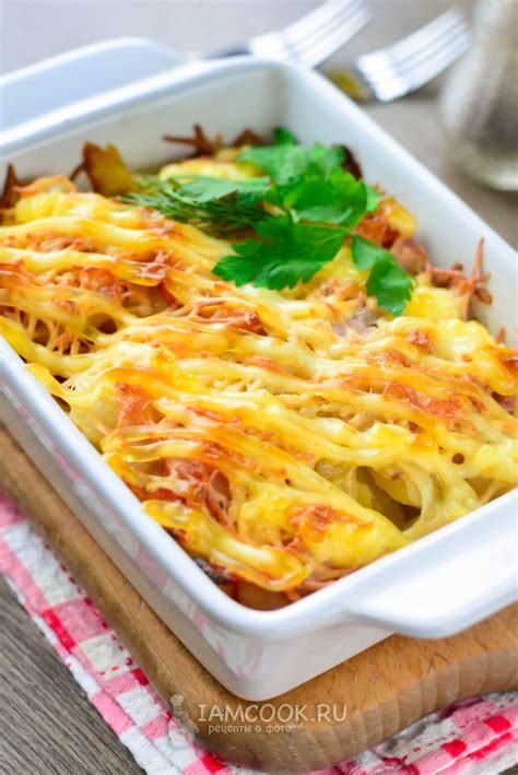 Картошка по французски с беконом в духовке — рецепт с фото Рецепт Еда Национальная еда