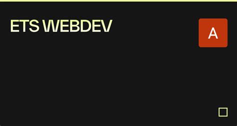 Ets Webdev Codesandbox