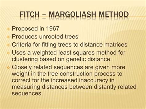 Distance Based Method Pptx