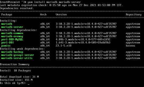 Install Ligd With Php And Mariadb On Rockyalmalinux