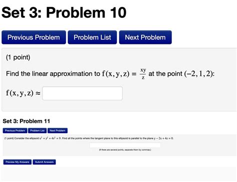 Solved Find The Linear Approximation To F X Y Z Zxy At The Chegg