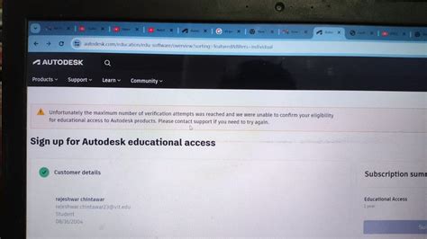 Solved Regarding Verification For Educational Autocad Windo Softwear Autodesk Community