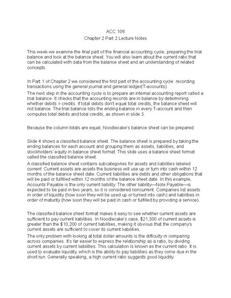 chapter 2 part 2 lecture notes acc 106 chapter 2 part 2 lecture notes