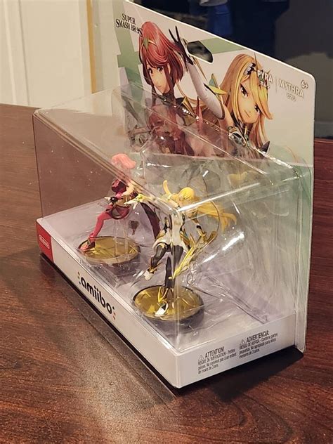 US Edition Pyra Mythra 2 Pack Amiibo - Xenoblade Set - Nintendo Super Smash Bros 4902370550283 ...