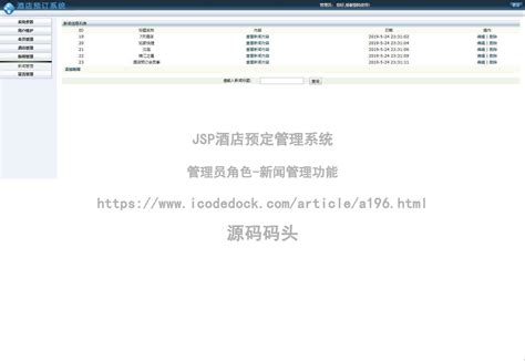 基于jspmysql的jsp酒店预定管理系统 Csdn博客