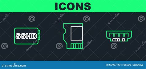 Ram Random Access Memory Blue Abstract Technology Futuristic Hud