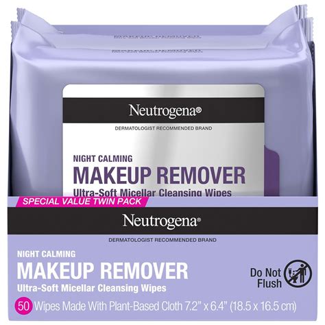 Neutrogena Night Calming Makeup Remover Ultra Soft Micellar Cleansing