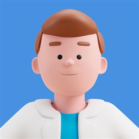 아바타의 3d 렌더링 무료 Psd 파일