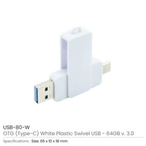 Otg White Swivel Usb Flash Drives Gb V Type C Magic Trading Company Mtc
