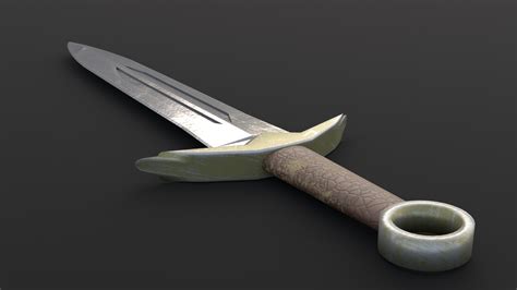 3d Dagger 3d 2 Model Turbosquid 1990480