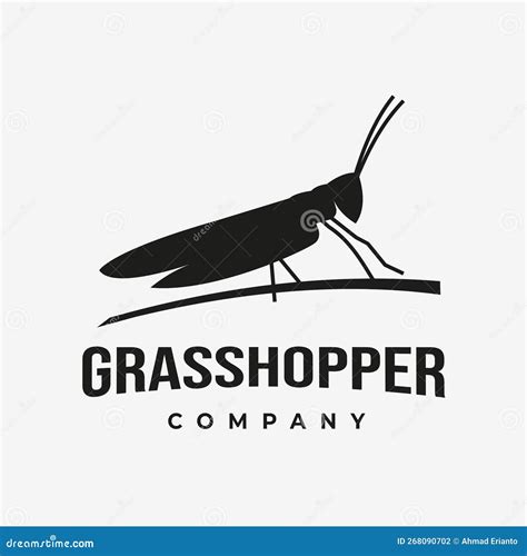 Grasshopper Silhouette Cartoon Vector 264352233 Grasshopper Silhouette Cartoon Vector 264352233